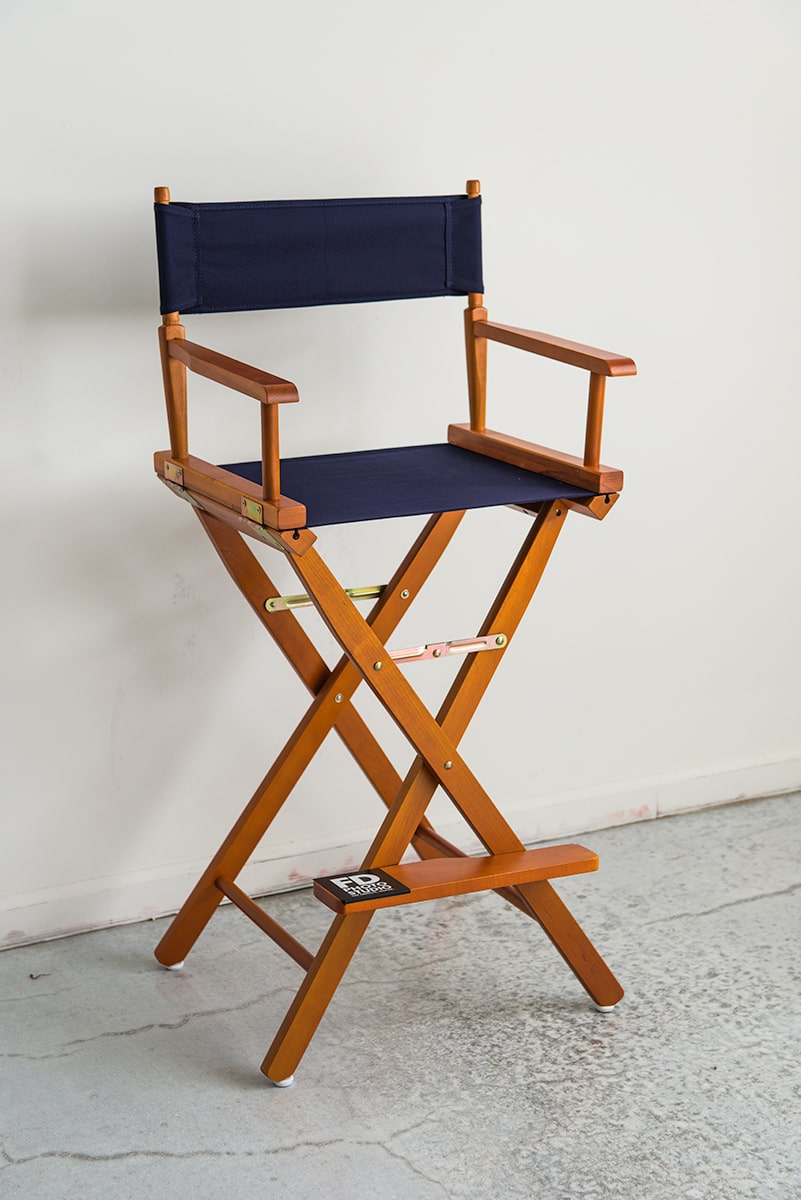 Blue Director’s Chair | FD Photo Studio