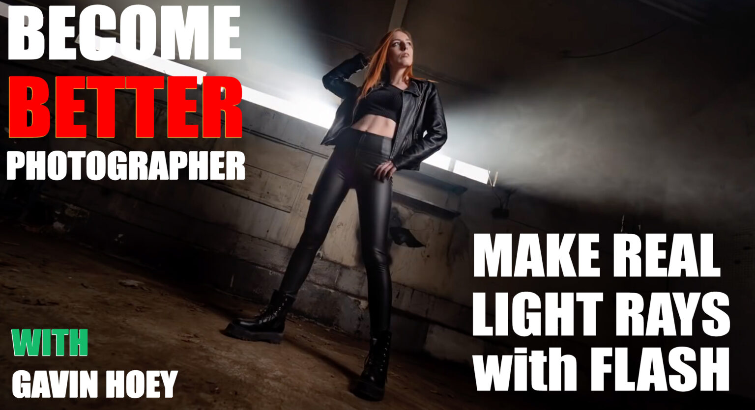 Become Better Photographer: Make Real Rays of Light with Flash with ...