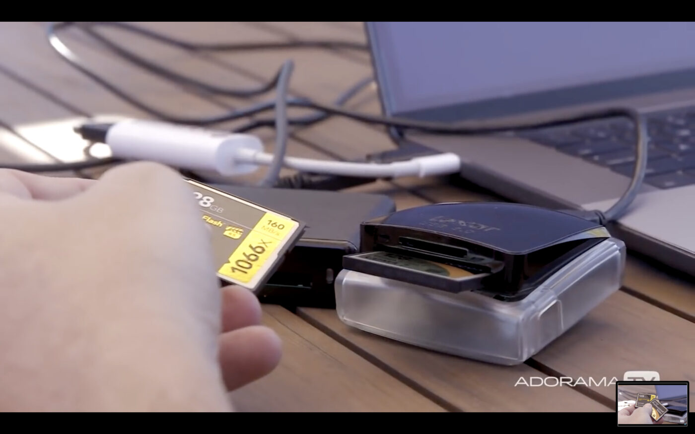 Become Better Photographer: Card Reader Advantages with David Bergman ...