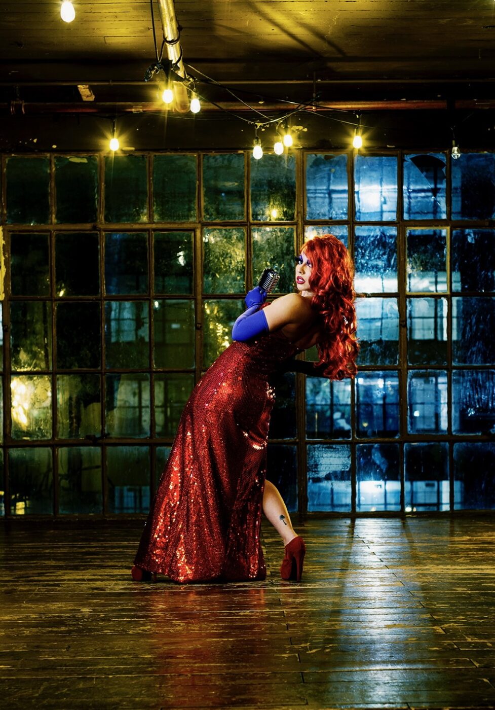 Jessica Rabbit inspired shoot At FD Studios | FD Photo Studio